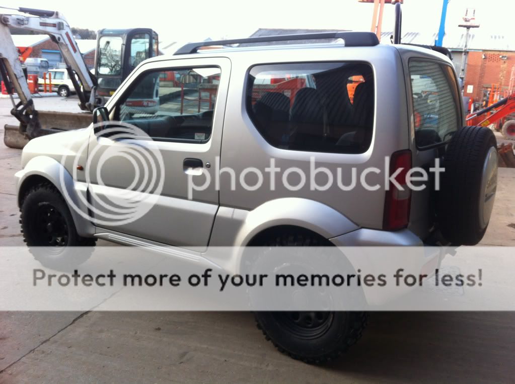 silver jimny off road pics - BigJimny Forum